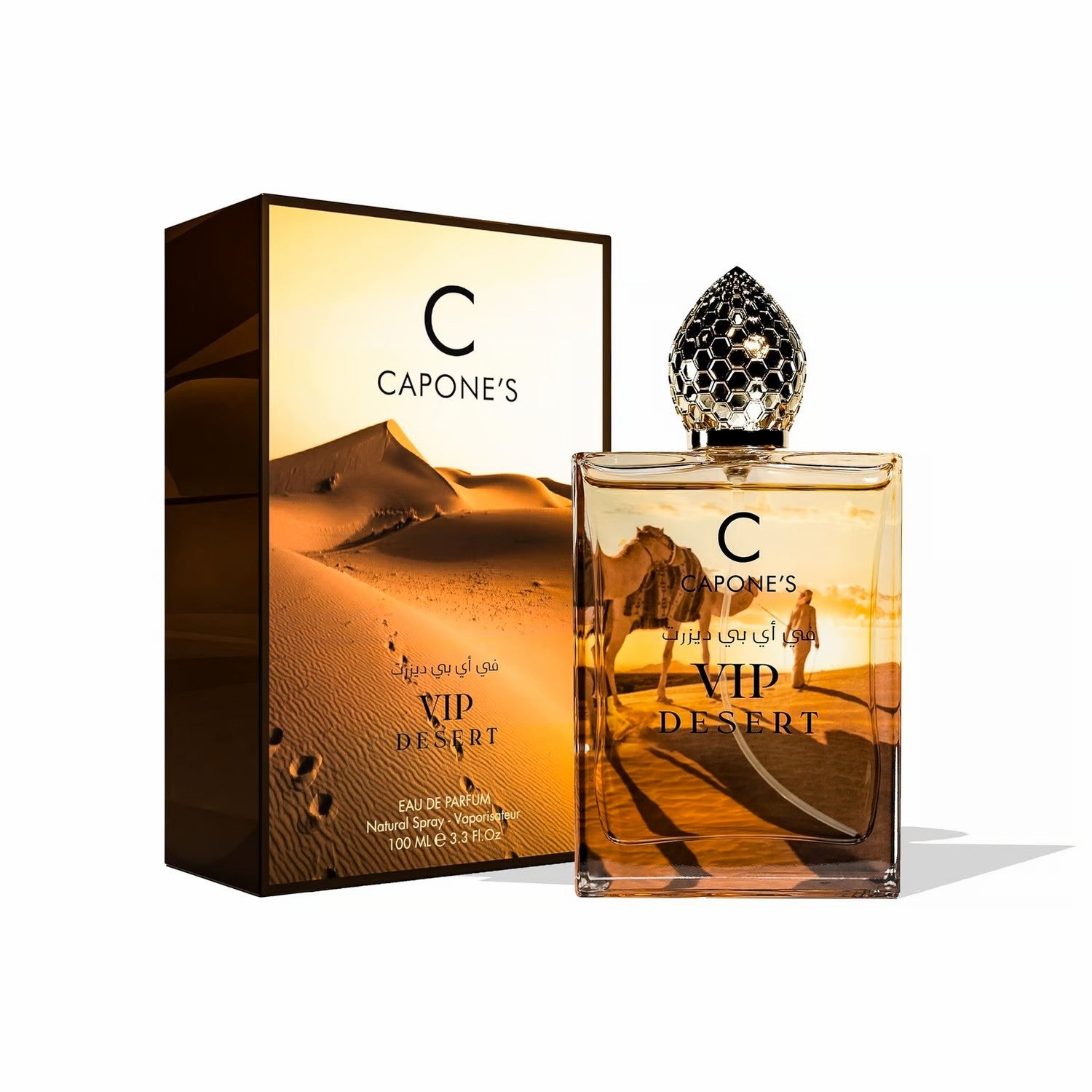 Capones Vip Desert 100ml EDP Hombre - Noir | somosElHueco
