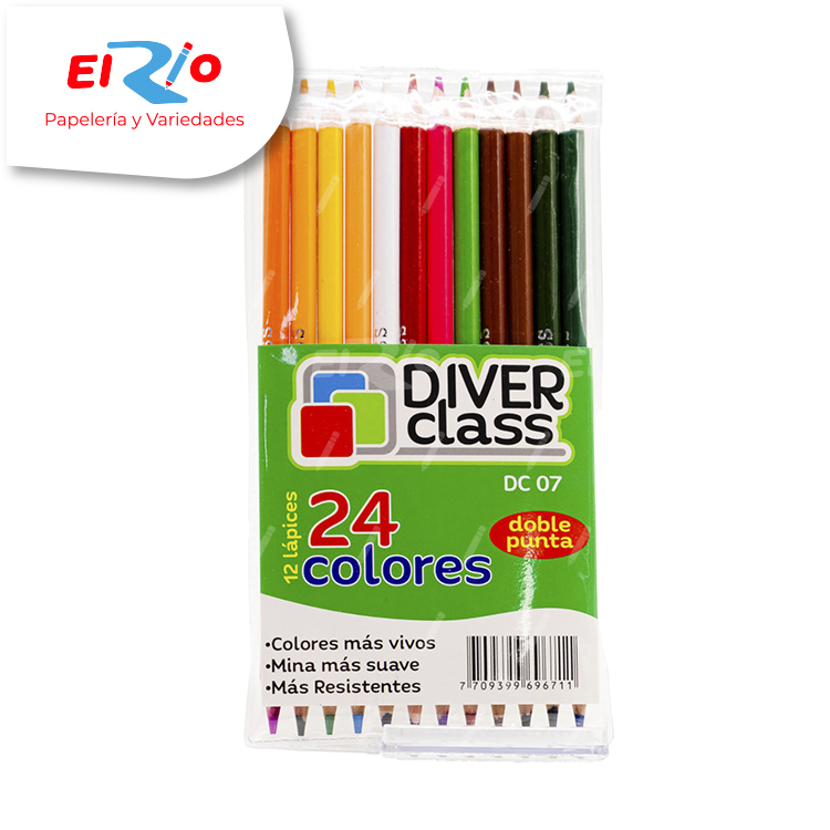 COLOR DIVER CLASS X12 D/P DC-07 - Papelería El Río | somosElHueco