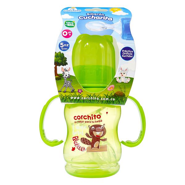 Biberon Cucharita 5 Oz Corchito Solapa - Centro Japón | somosElHueco